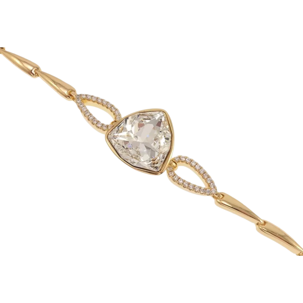 ᐉ Купити Браслет Xuping колір 18K з кр-ми Swarovski Кристал Clear ...