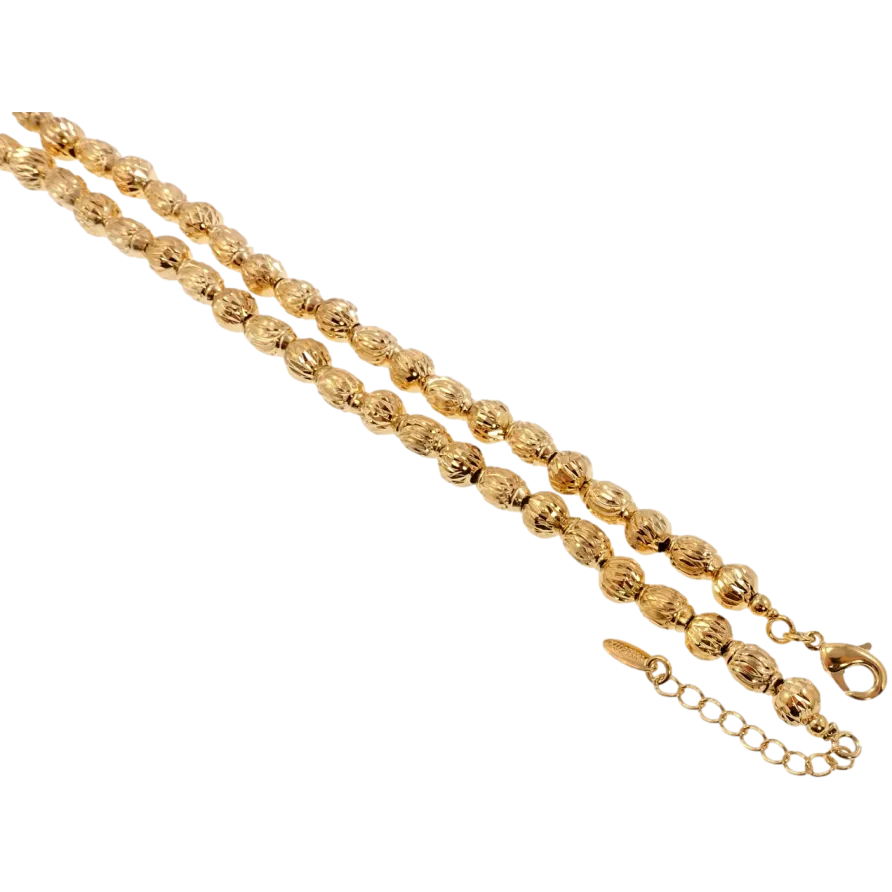ᐉ Купить Цепочка Xuping Позолота 18K Плетение Перлина декоративная ...